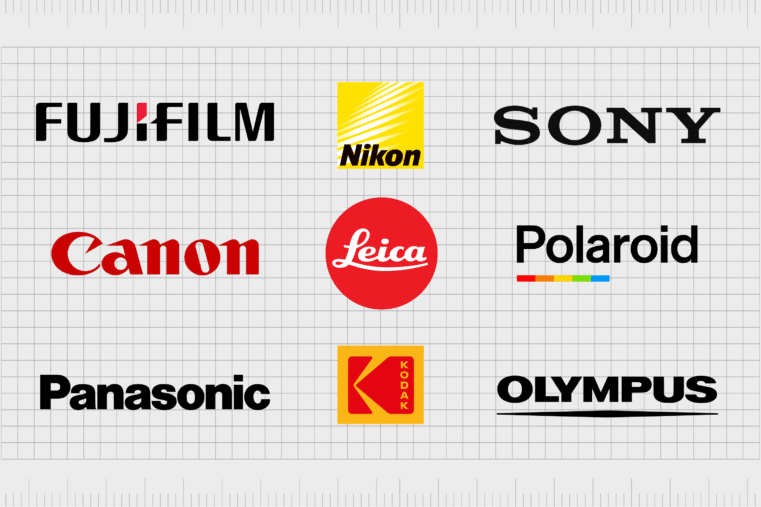 Famous Camera Company Logos And Photography Brands