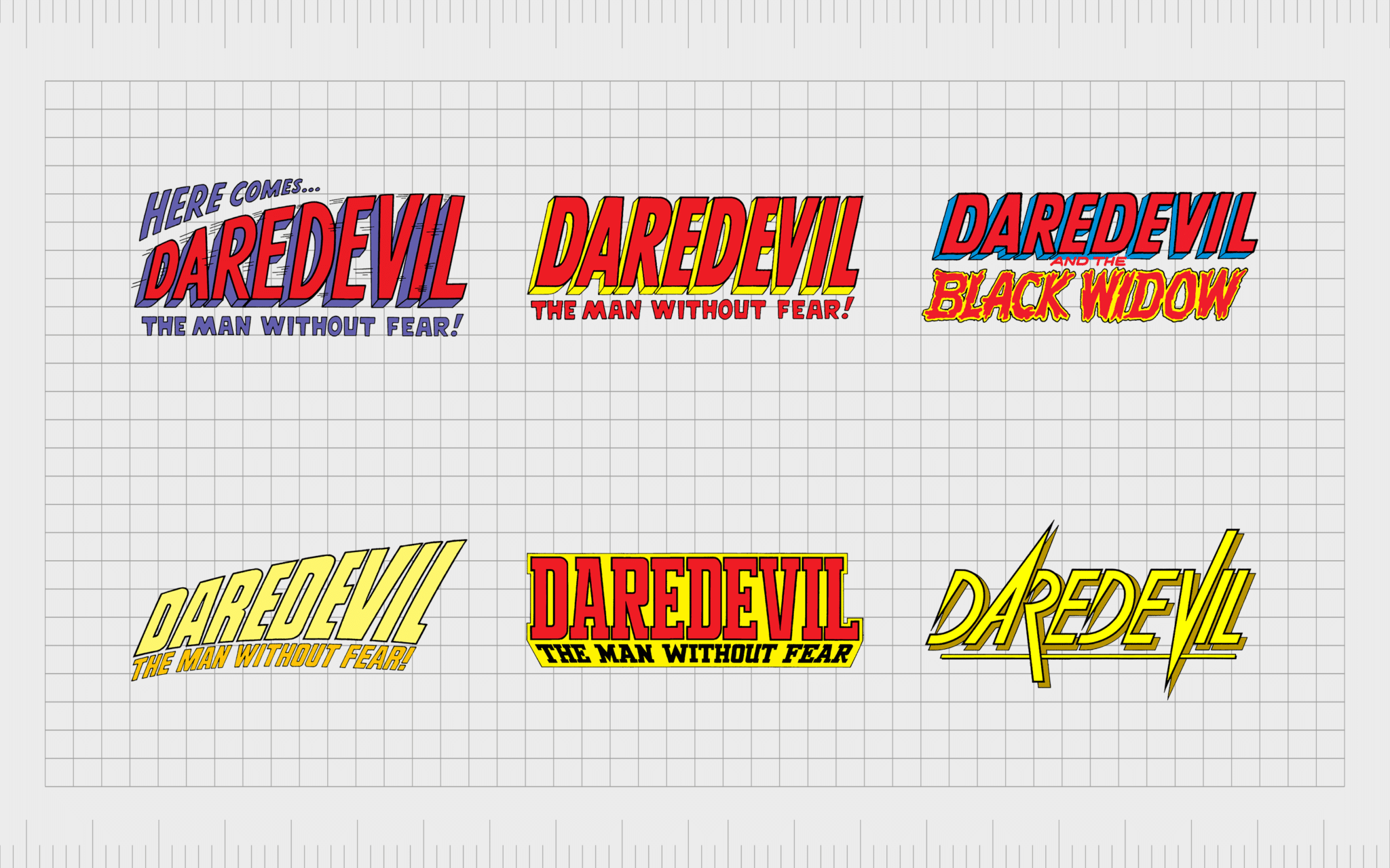 Marvel Daredevil Logo History: Let’s Meet The Red Devil