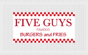Five Guys Logo History, Symbol Meaning And Evolution
