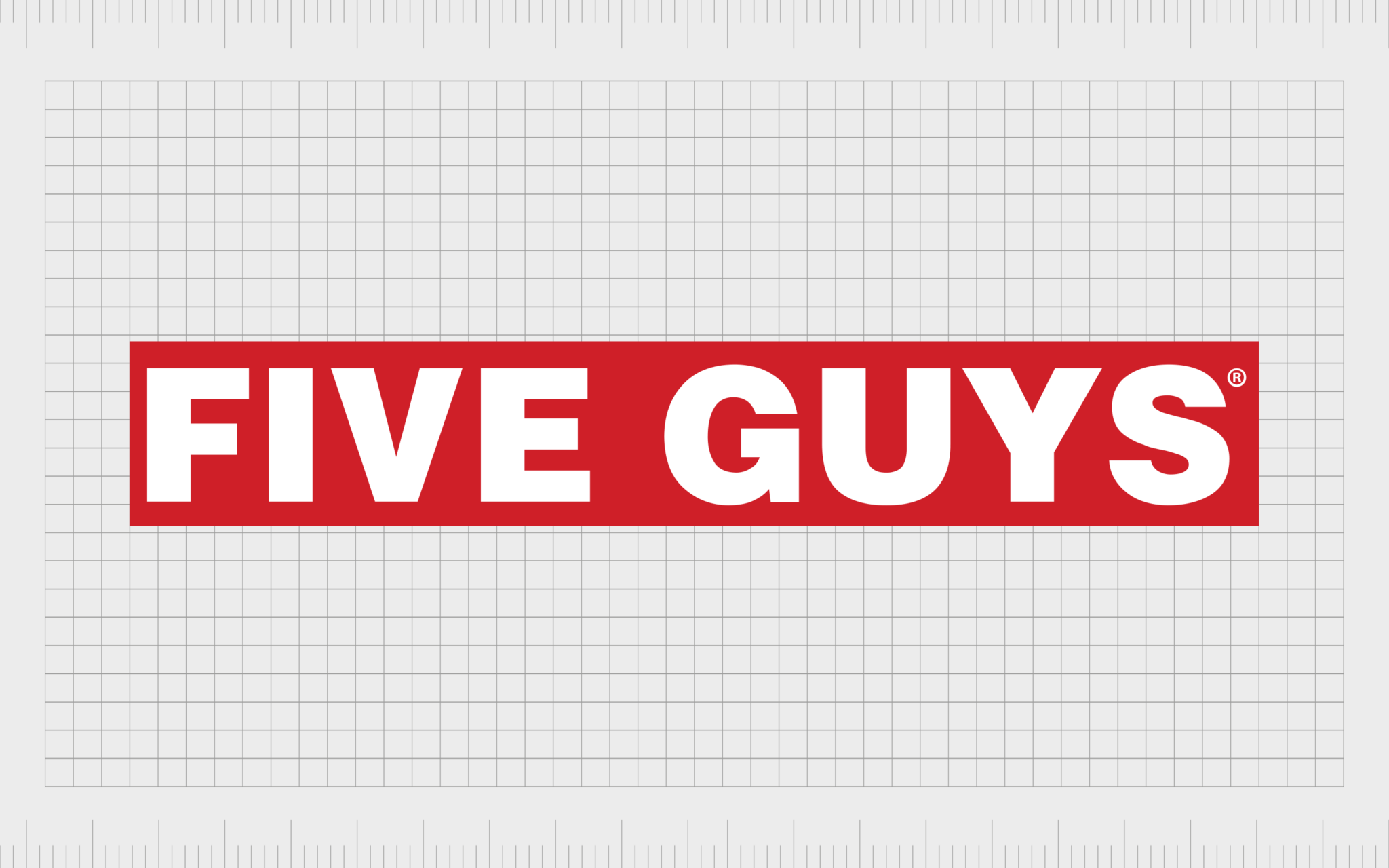 Five Guys Logo History, Symbol Meaning And Evolution