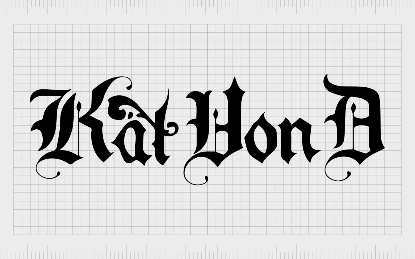 The Kat Von D Logo History And KVD Rebrand