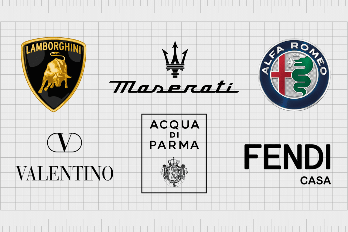 Famous Luxury Brands From Italy And Their Logos