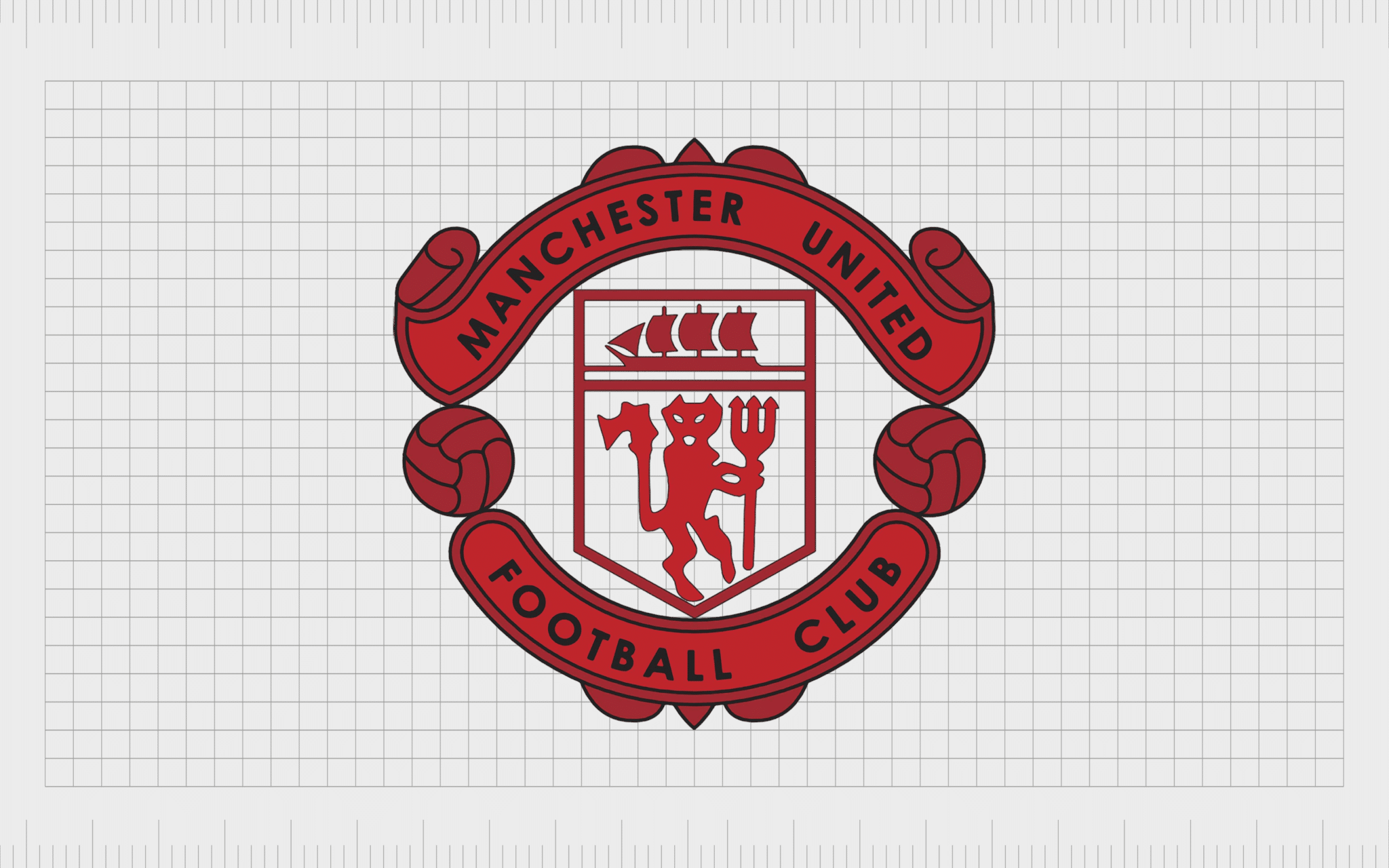 The Rise Of The Red Devils: The Manchester United logo History