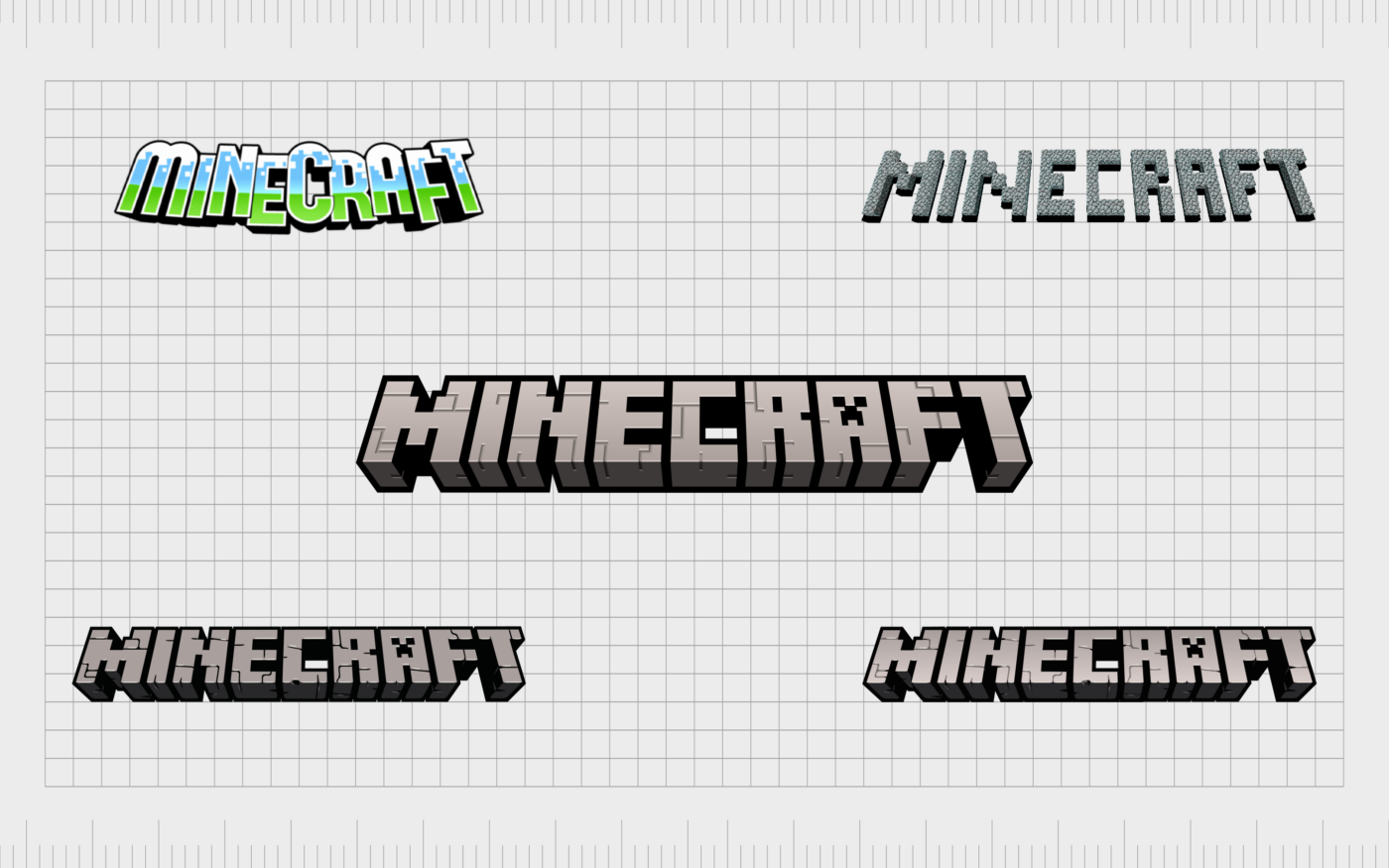 Minecraft Logo History: Evolution Of The Minecraft Symbol
