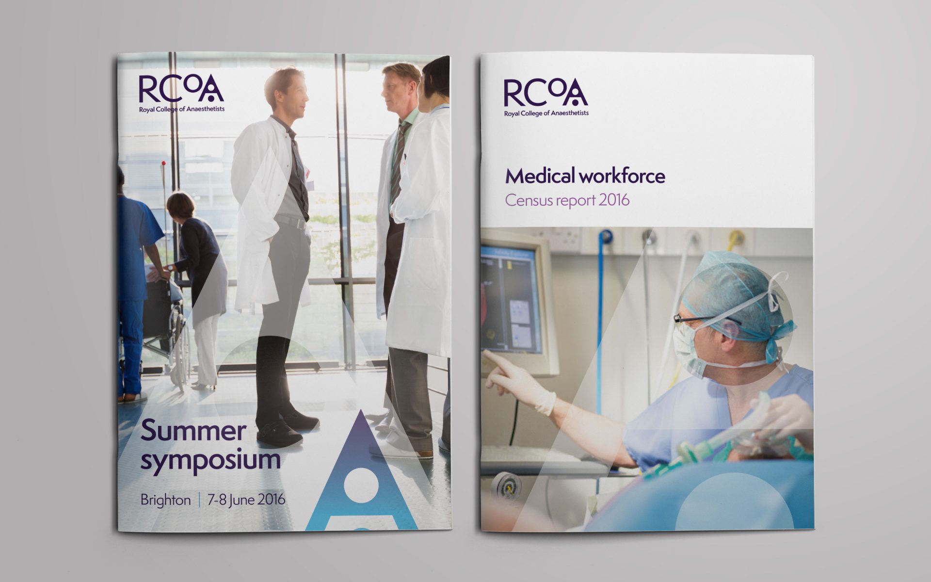 Royal College of Anaesthetists (RCoA) Branding by Fabrik Brands London
