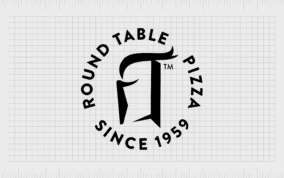 The Round Table Pizza Logo History, Slogan And Evolution