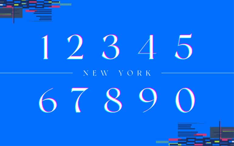 The Best Number Fonts For Amazing Designs
